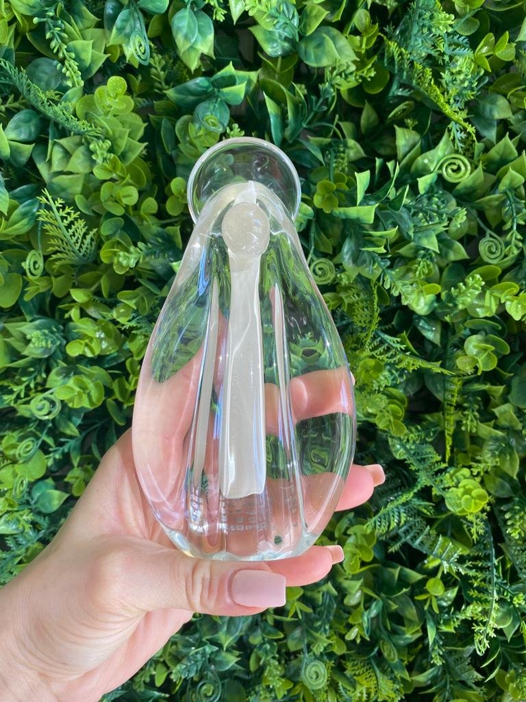 Imagem Nossa Senhora em Murano Pérola Mini